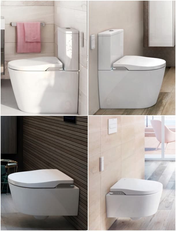 Inodoro electrónico que te lava y seca | precio In Wash ROCA