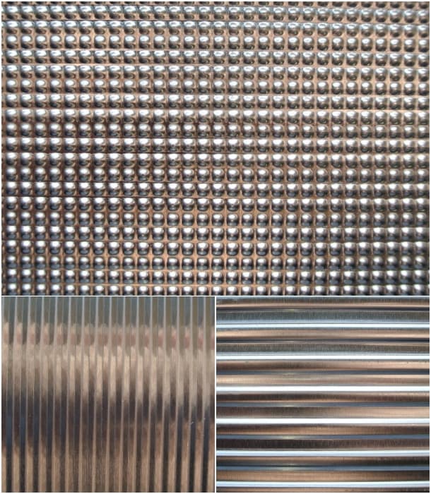 Aluminio texturizado decorativo para revestir paredes | AluStructure